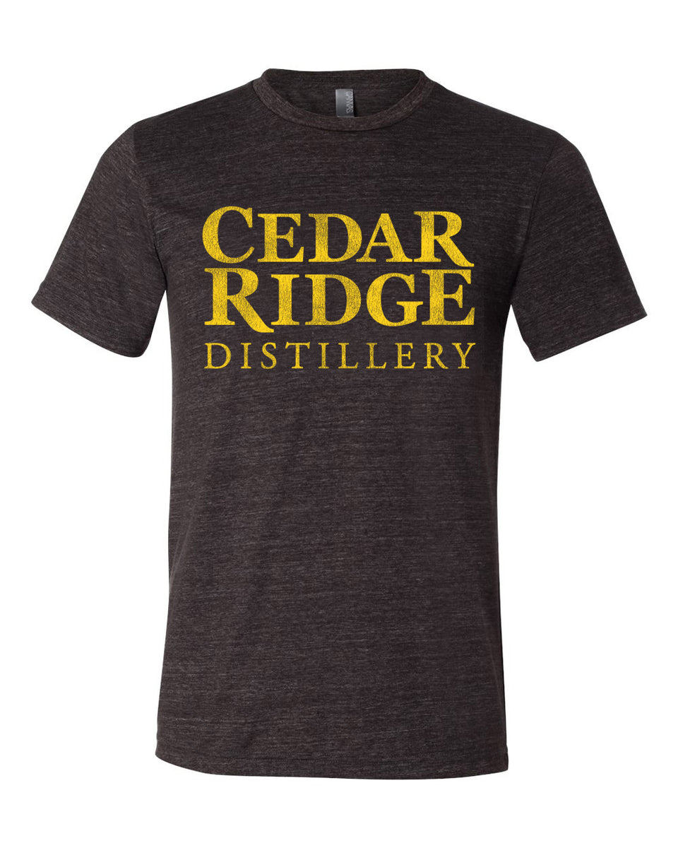 Cedar Ridge Distillery T-Shirt - Gold